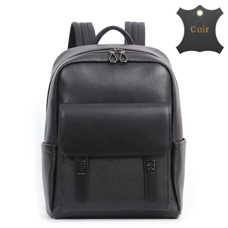 Elliot sac à dos de travail femme | Cuir vachette