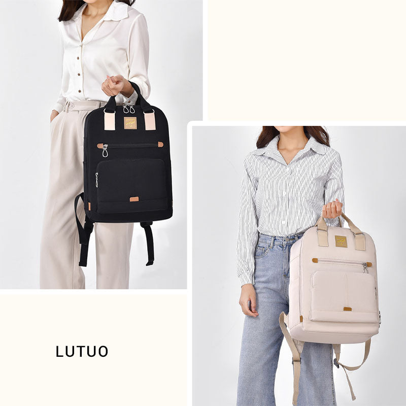 Lutuo sac à dos femme ordinateur 16 pouces